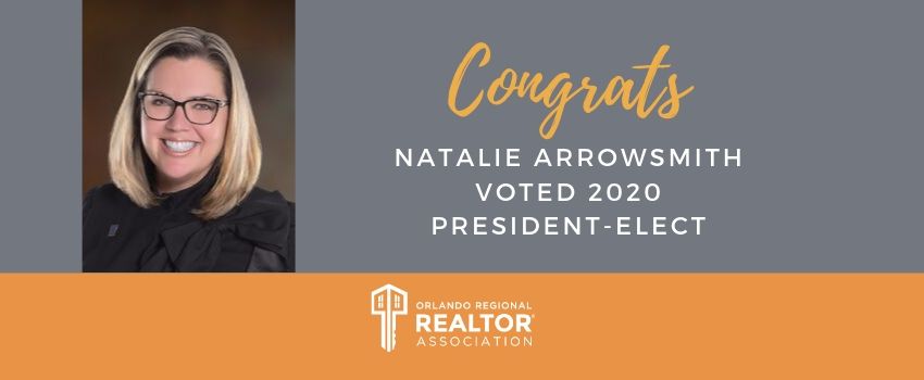 Natalie Arrowsmith voted 2020 ORRA president-elect | Orlando Regional ...